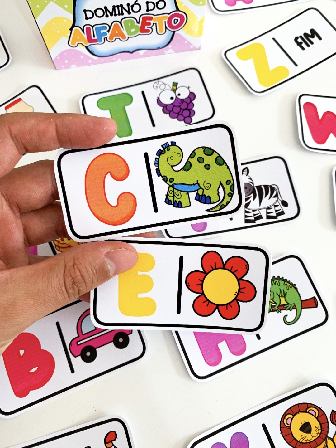 Dominó do Alfabeto – ABC do Aprendizado – Recursos Pedagógicos em PDF